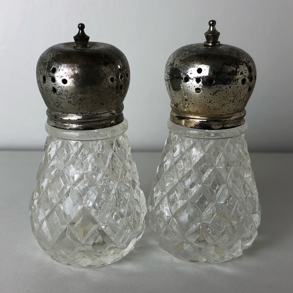 Dining | Salt And Pepper Made In Japan Glass Metal | Poshmark